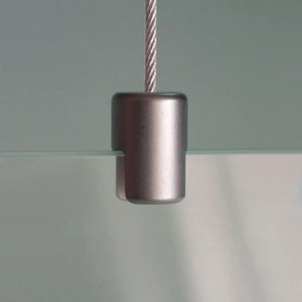 Cable Clamp Support for Overhead Panels up to 7mm (1/4") thick