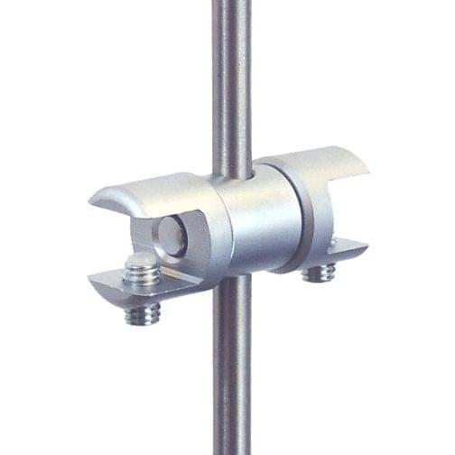 Multi-Position Support for Rod Suspended Panels or Shelves