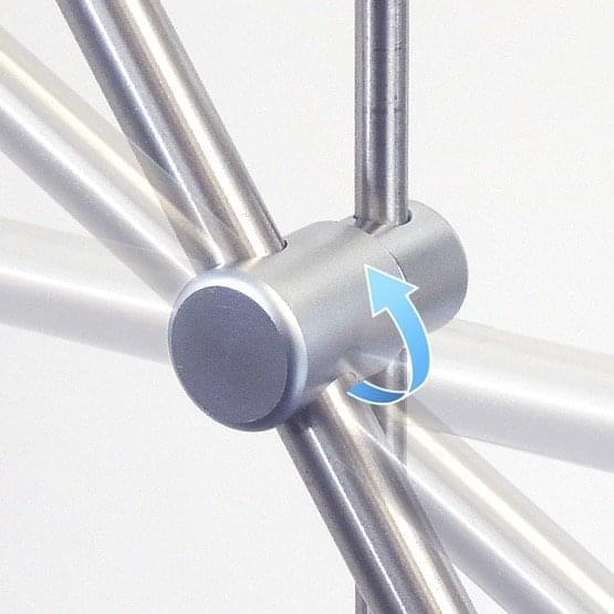 Multi-Position 6mm and 10mm Rod-to-Rod Support for Sloped Rod