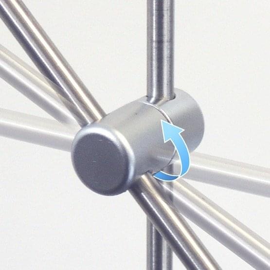 6mm Rod-to-Rod Multi-Position Support — Support for Sloped Rod