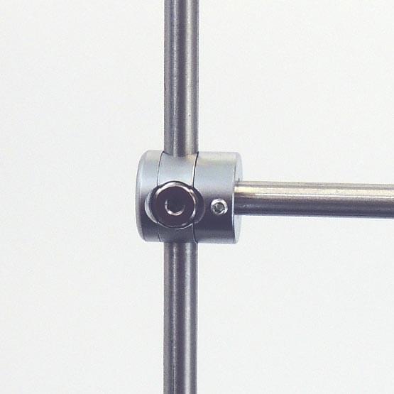 Rod-to-Rod Support — Support for 6mm Diameter Horizontal Rod