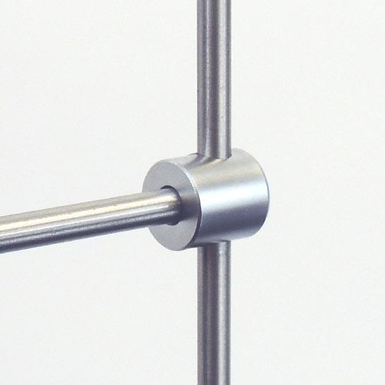 Rod-to-Rod Support — Support for 6mm Diameter Horizontal Rod