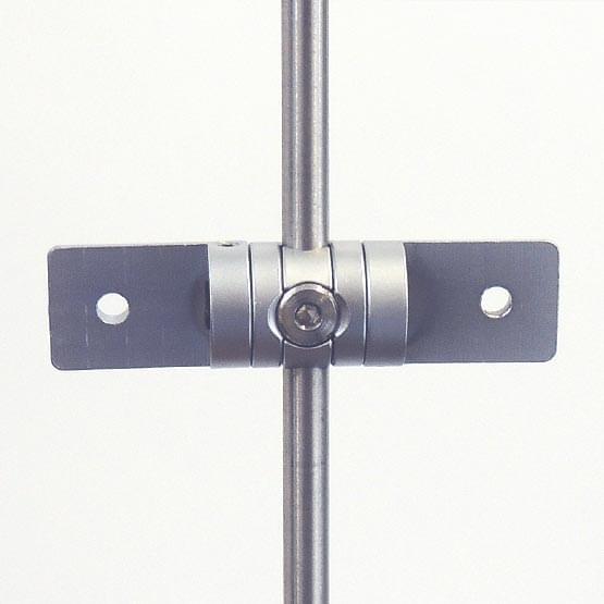 Pivoting/Adjustable Angle Cable Support for Wood Shelves/Panels