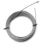 3mm Stainless Steel Cable with End-Crimp | 8M (26'-2") Long