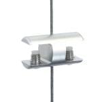 Double-Cable Assembly Suspension Kit w/Ceiling and Wall Fixings
