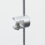 Cable Shelf Side Support Single for Shelves up to 3/8" thick