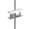 Cable Shelf Side Support Single for Shelves up to 3/8" thick