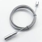 3mm (1/8") Diameter Cable with Ceiling-to-Floor Fixings | 4M Long