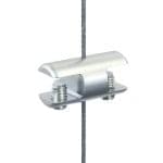 Double-Cable Assembly Suspension Kit w/Ceiling and Wall Fixings