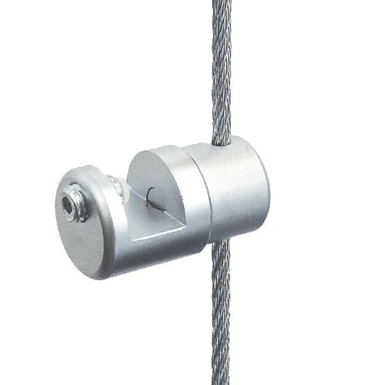 Multi-Position Top/Bottom Cable Support for panels up to 1/4" thick