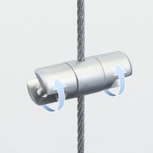 Adjustable Support for Suspended Acrylic Panels and Shelves