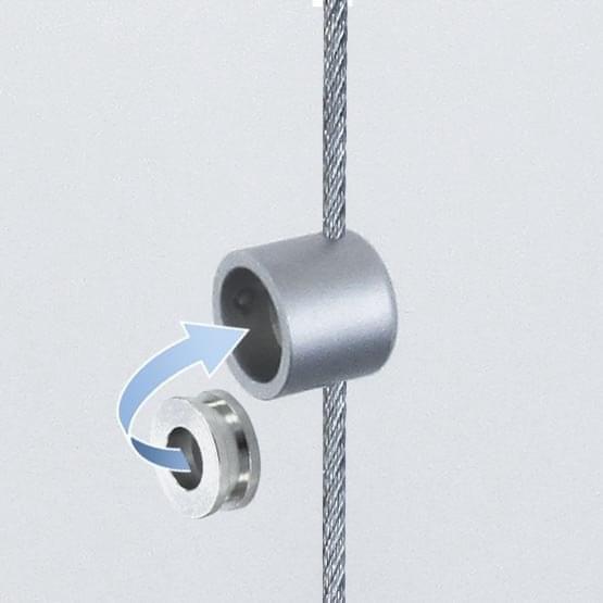 Cable Boss Support for panels and shelves fitted with boss/screw