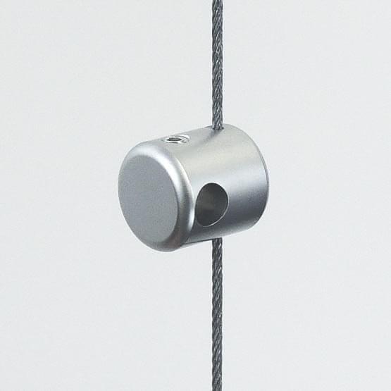 Front Mount Cable Support for 6mm Horizontal Rod | Rod Display