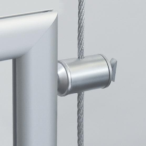 SUPPORT DOUBLE / TOGGLE ASSEMBLY FOR ALUMINUM FRAMES. (Use with 3mm ...