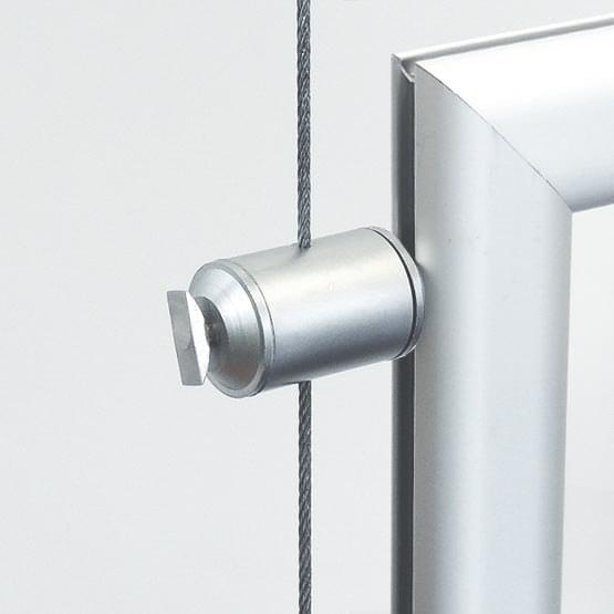 SUPPORT DOUBLE / TOGGLE ASSEMBLY FOR ALUMINUM FRAMES. (Use with 1.5mm ...