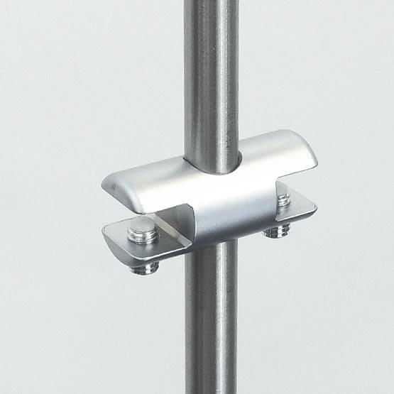 Rod Grip Support for 1/4" Thick Shelf | 10mm Rod Display System