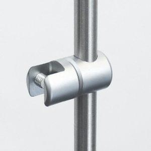 Multi-Position Support for Rod Suspended Panels or Shelves