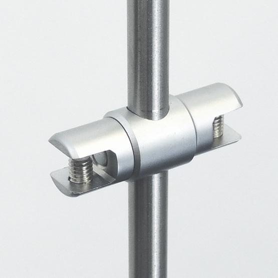 Multi-Position Support for Rod Suspended Panels or Shelves