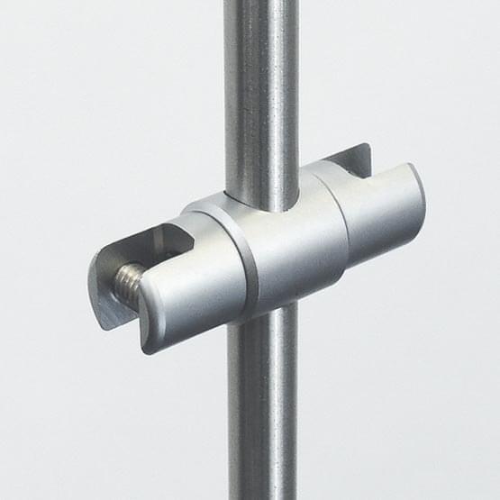 Multi-Position Support for Rod Suspended Panels or Shelves