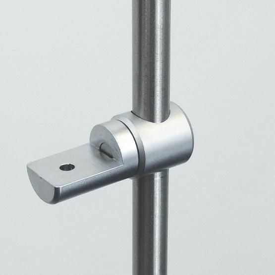 Pivoting/Adjustable Angle Cable Support for Wood Shelves/Panels