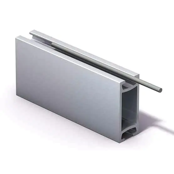 VS45-1 HORIZONTAL EXTRUSION + CONNECTORS