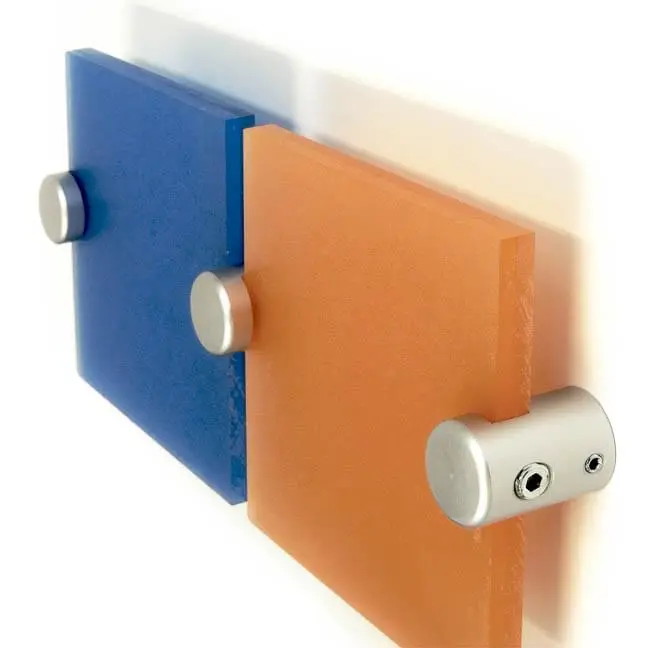 5/8" Dia. x 7/8" Edge-Grip Standoff Support with Side Set Screw