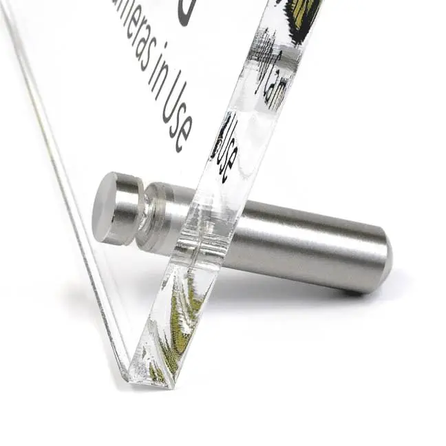 Desktop Sign Standoffs for Signage | Nova Display Systems Store