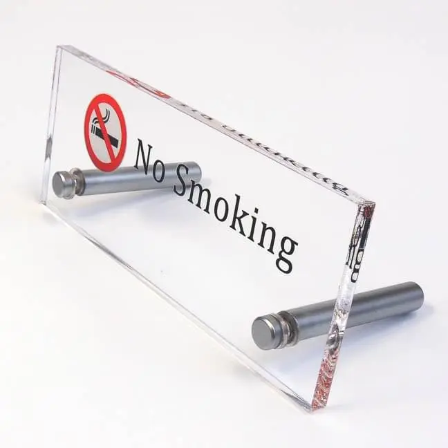 Desktop Sign Standoffs for Signage | Nova Display Systems Store