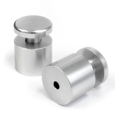 1" Dia x 3/4" Economy Aluminum Sign Standoff | Nova Display Store