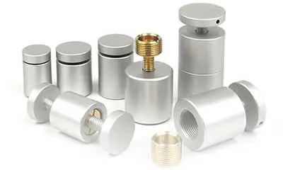 Aluminum Sign Standoffs | Nova Display Systems Store