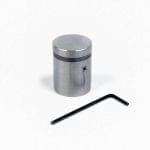 1" Dia. x 1" Security Locking Stainless Steel Sign Standoff