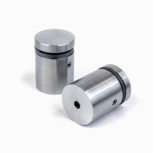 1" Dia. x 1" Security Locking Stainless Steel Sign Standoff