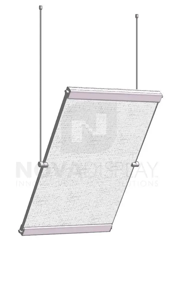 Cable Rod Suspended Graphic Display Systems | Nova Display Store