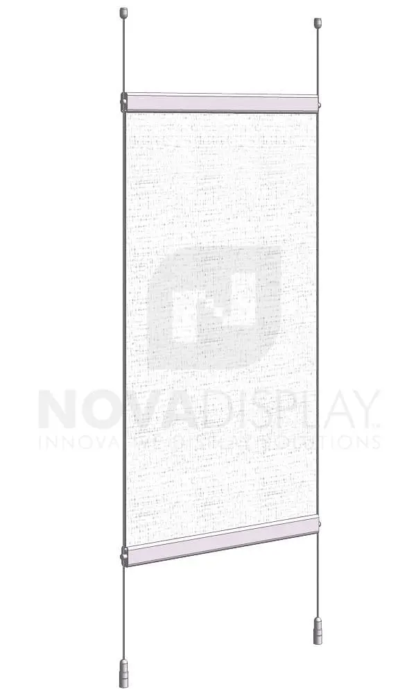 Cable Rod Suspended Graphic Display Systems | Nova Display Store