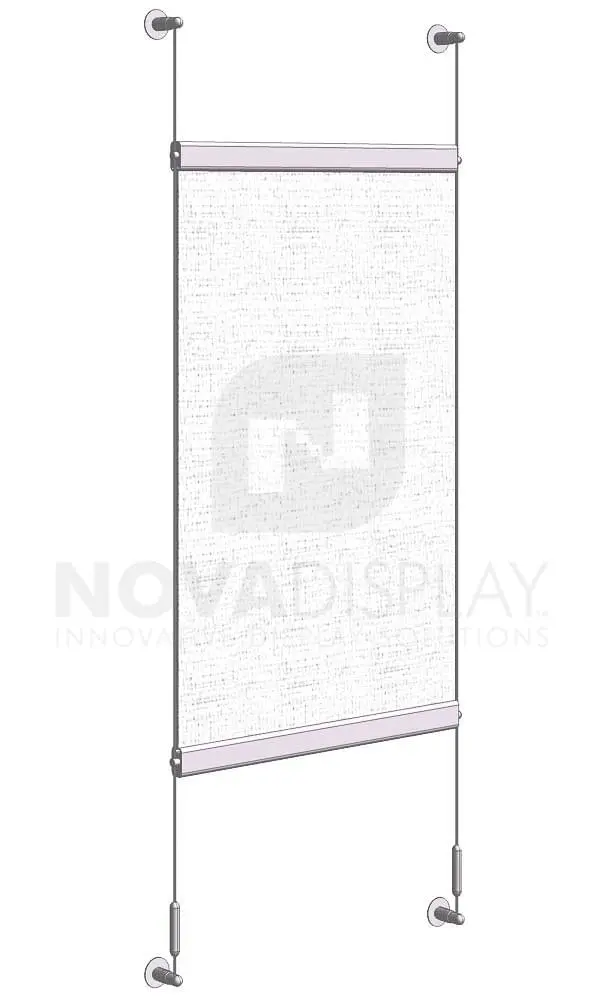 Poster Graphic Display Kits Suspended | Nova Display Systems Store