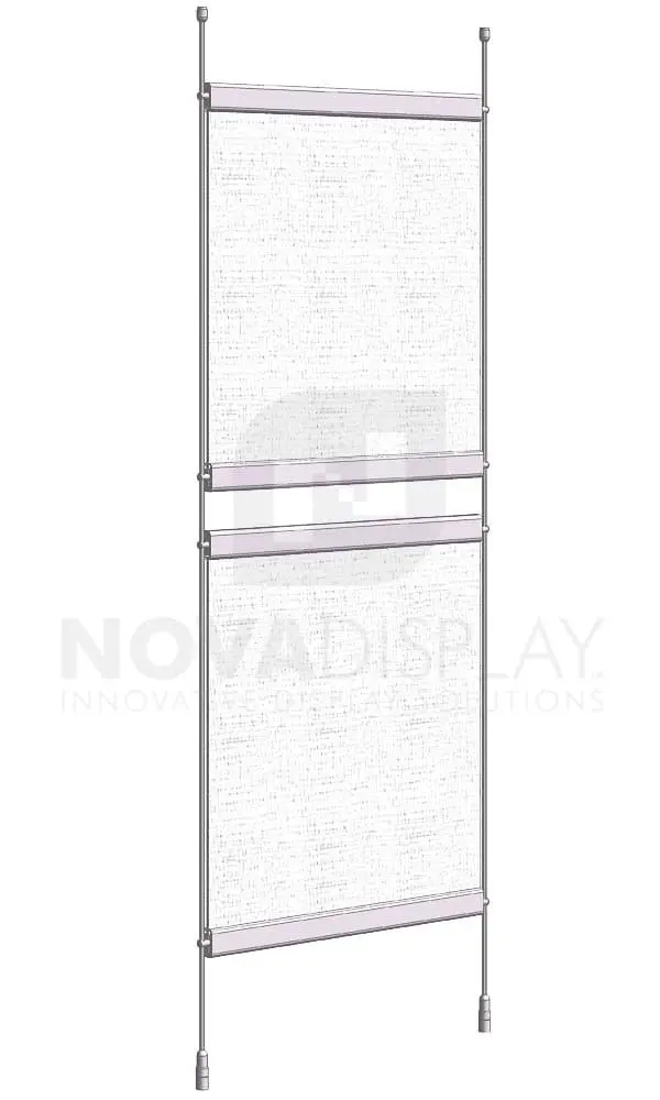 Cable Rod Suspended Graphic Display Systems | Nova Display Store