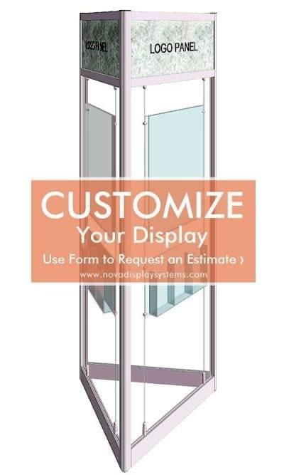 Versa-Module Floor Stands | Free-Standing Display Kit #KFMR-024