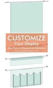 Hook-on Acrylic Poster Display Kit #KHPI-022