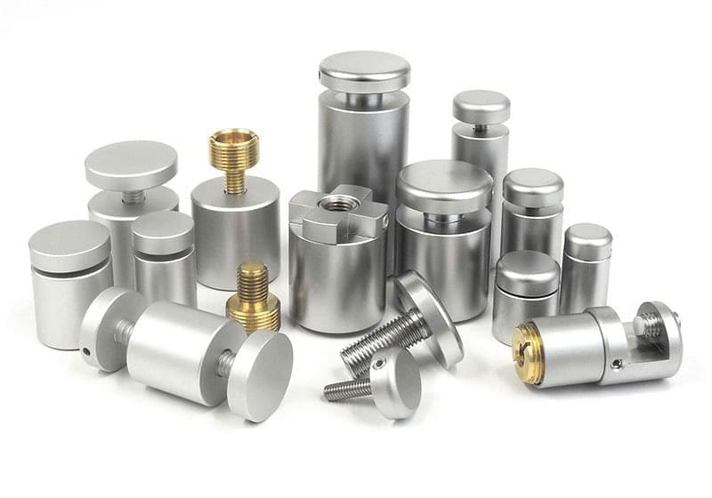 Sign Standoffs — Selection by Finish Type | Nova Display Systems Store