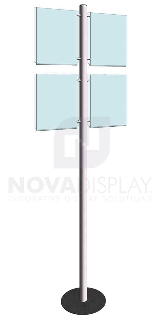 INFO-POST DISPLAY STAND KIT #KFIP-003
