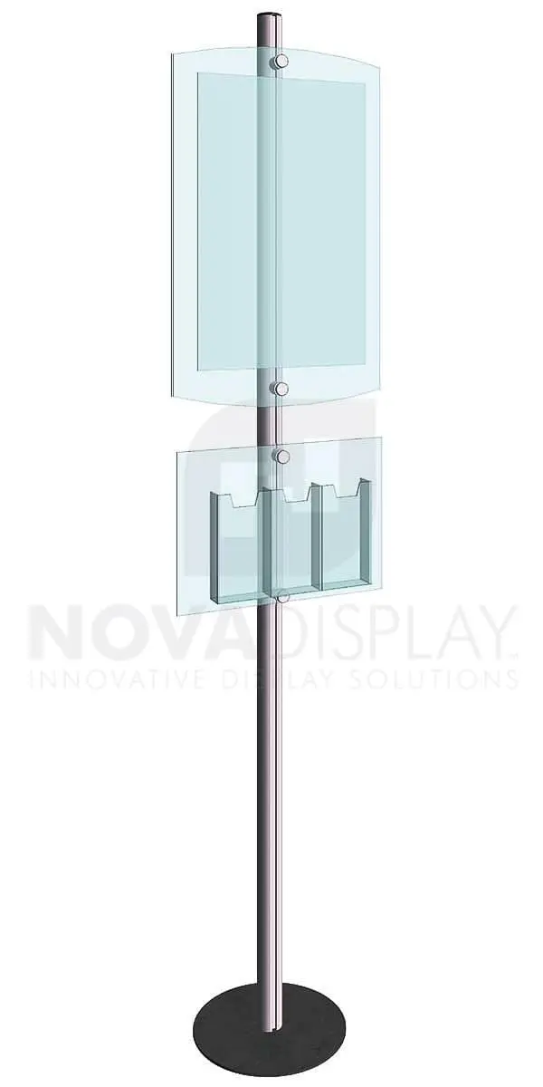 Info-Post Display Stands / Modular Info-Poster Display Kits | NDSI Store