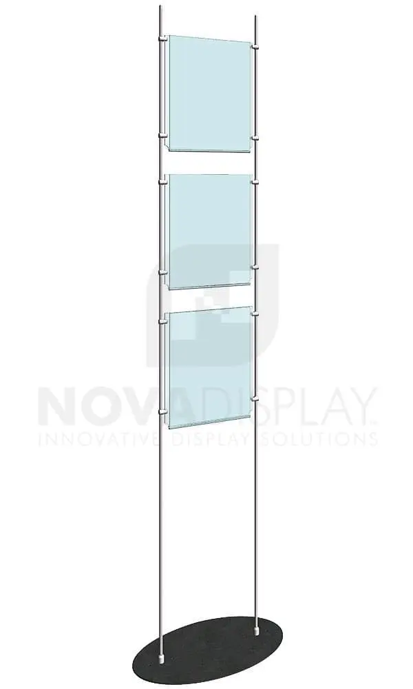 Totem Display Stand / Free-Standing Display Kit #KFRS-006