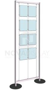 FREESTYLE-FRAME DISPLAY STAND / TR SERIES KIT #KFTR-004