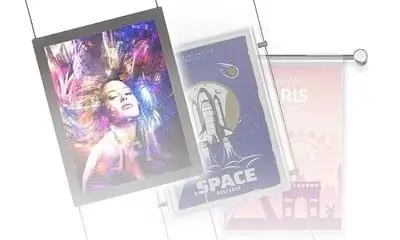 Acrylic Accessories for Cable Rod Displays | Nova Display Systems Store