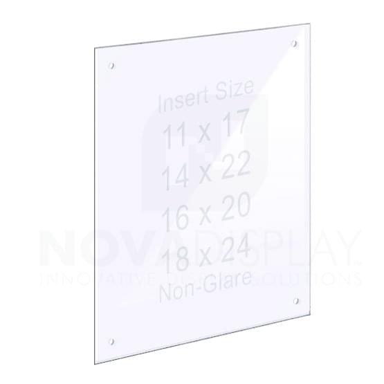 Acrylic Poster Frames | Frameless Acrylic Poster Displays | Nova Display