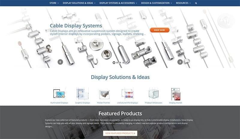 Nova Display Systems Web Store | Innovative Display Solutions