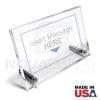 Desktop Acrylic Sign Frame | Laser-Cut Clear & Non-Glare Acrylic Blanks