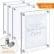 Acrylic Wall Frames with Non-Glare Front | Wall Mounted on Standoffs