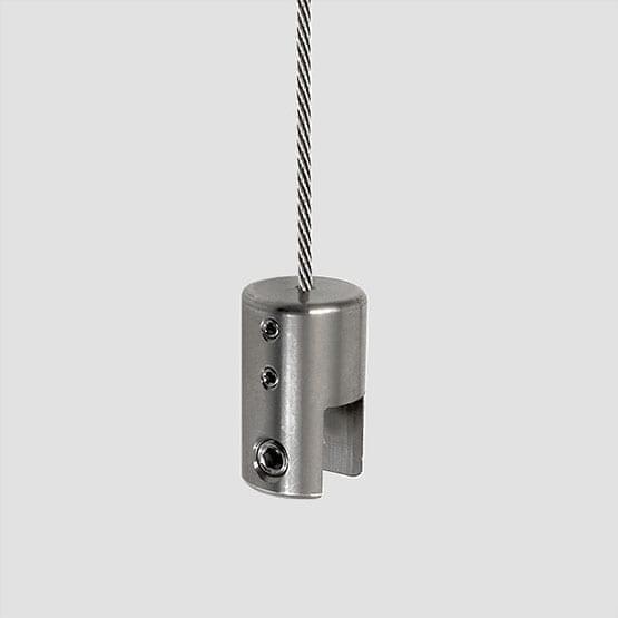 Cable Clamp Support for Overhead Panels up to 10mm (3/8") thick