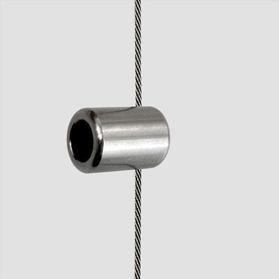 Single-Sided Cable Support for 10mm Diameter Horizontal Rod